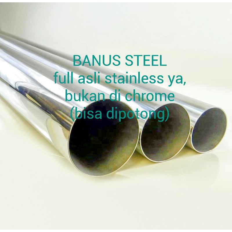 Jual Pipa stainless 304 5/8" inch (OD 15,8 mm) tebal 1 mm panjang 6 ...