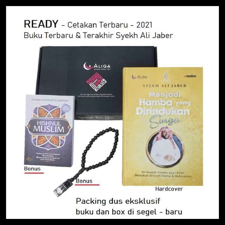 Jual Buku Religi/Buku Spiritual Buku Terbaru & Terakhir Ali Jaber Menjadi Hamba Yang Dirindukan ...