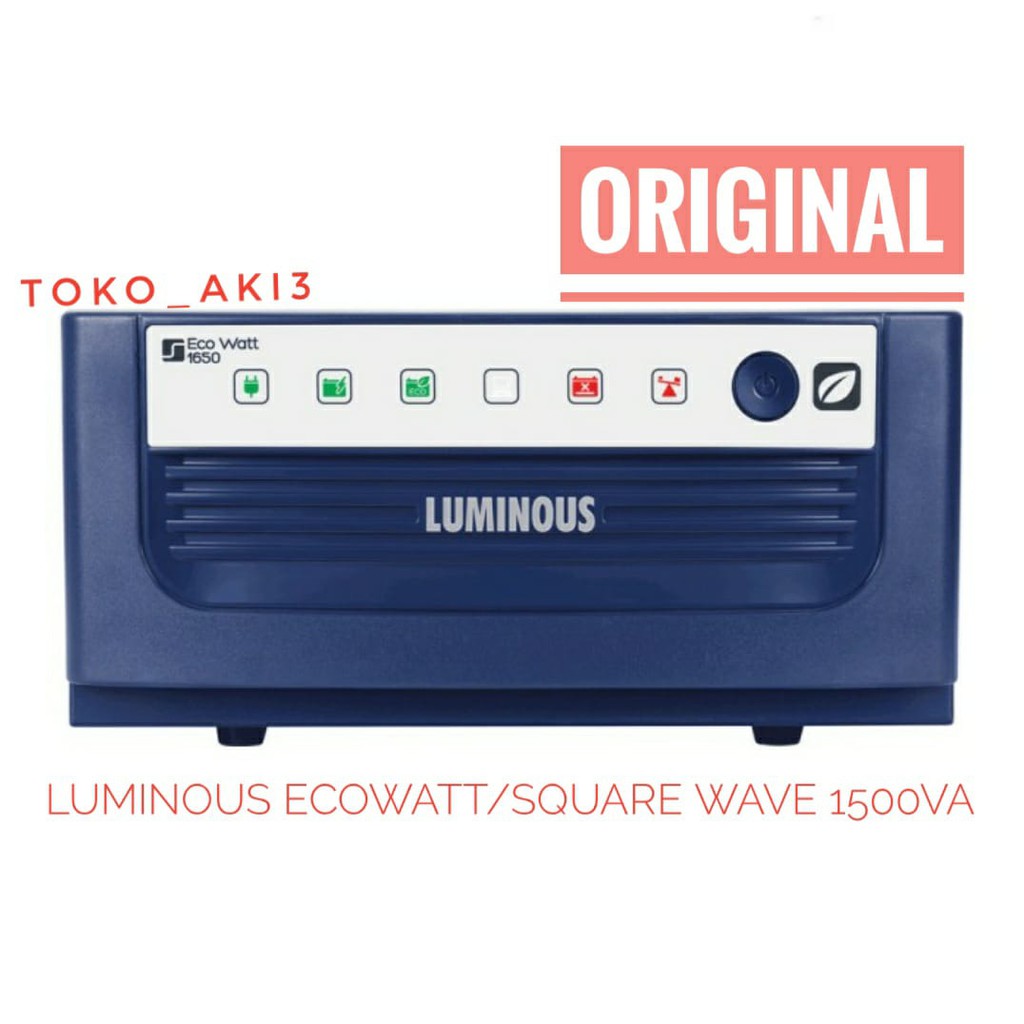 Jual Inverter Luminous ECO WATT 1500VA Square wave | Shopee Indonesia