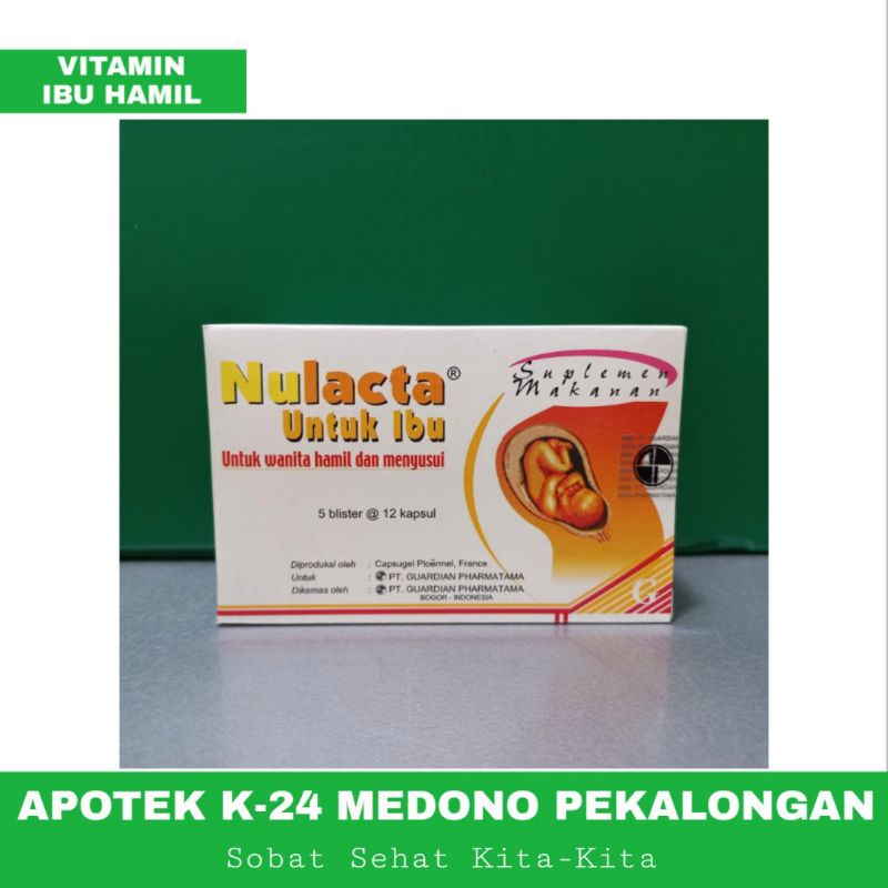 Jual Nulacta for Mother 12 kapsul/Nulacta untuk ibu hamil dan menyusui ...