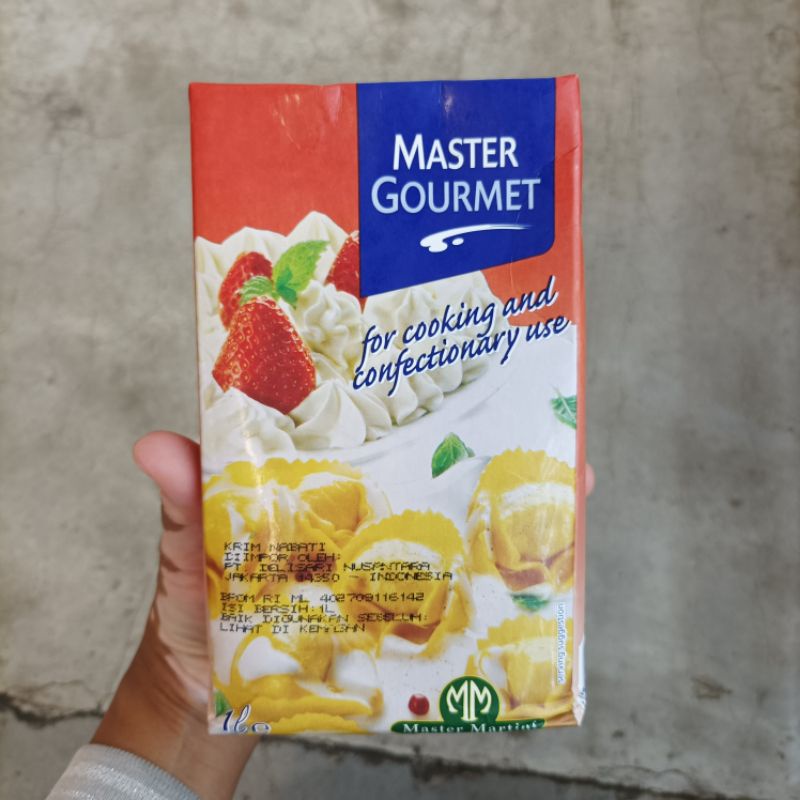 Jual Cooking Cream Master Gourmet 1 Liter | Shopee Indonesia