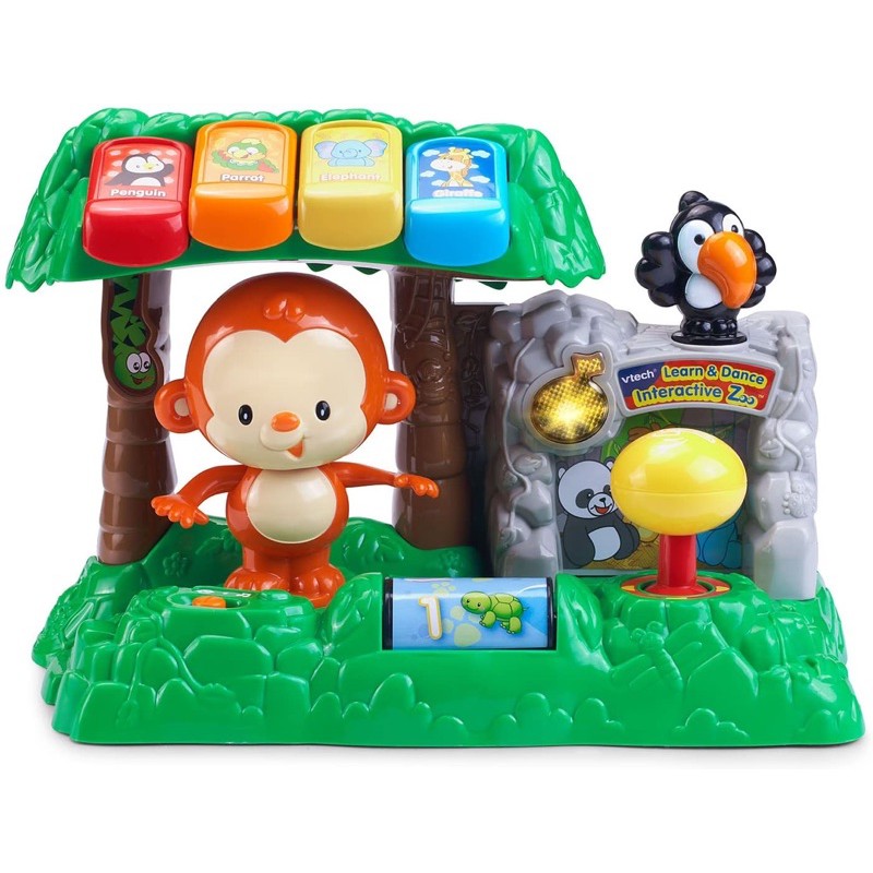 Jual Vtech Monkey Learn and Dance Interactive Zoo | Shopee Indonesia