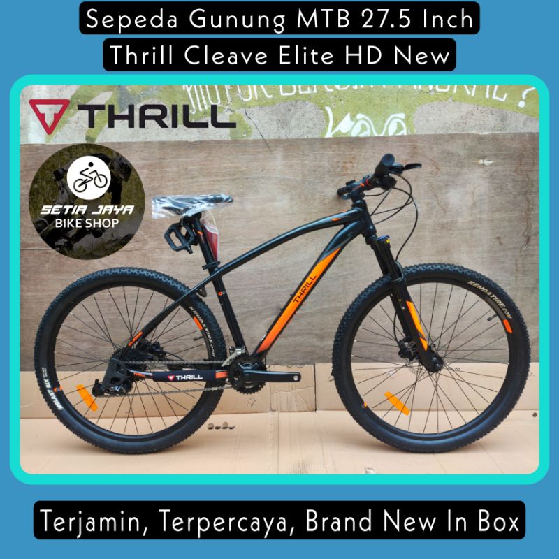 Jual Sepeda Gunung MTB 27.5 Inch THRILL CLEAVE ELITE New Alloy 2x9 Speed Rem Hidrolik | Shopee ...