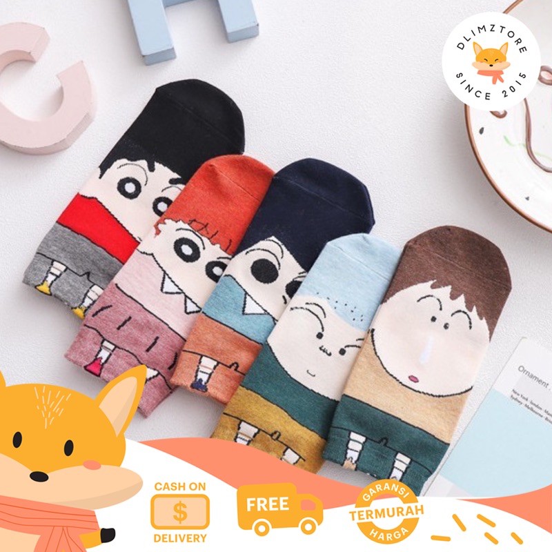 Jual [DZ] KK35 - Kaos Kaki Shinchan / Kaus Kaki Remaja Dewasa | Shopee Indonesia