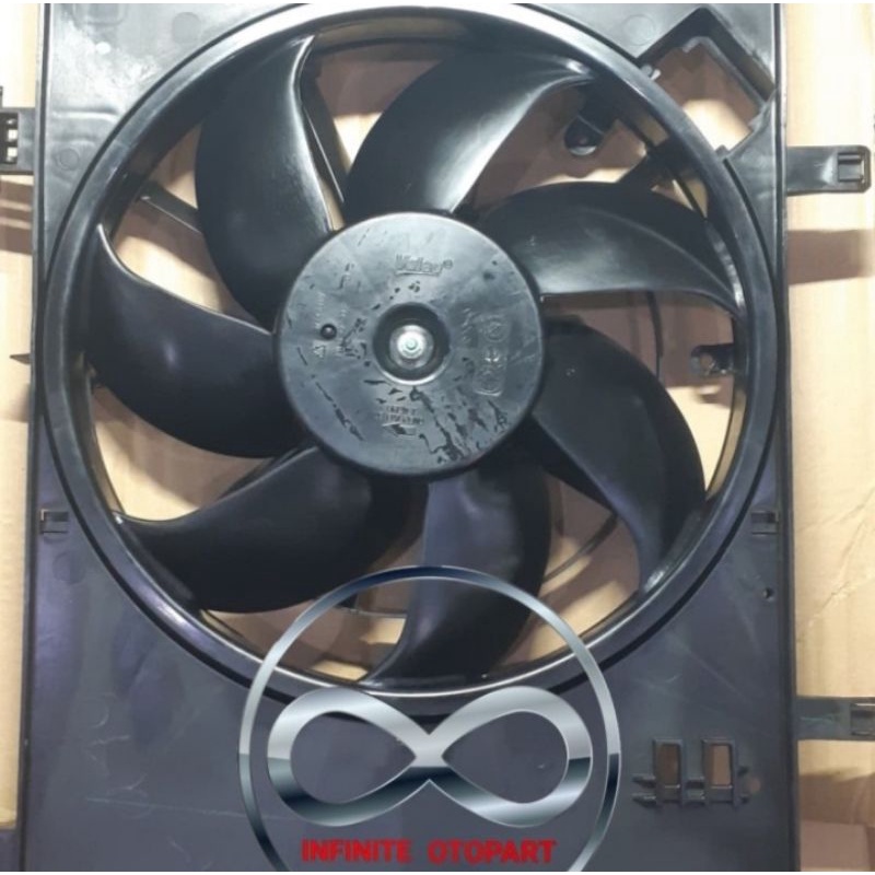 Jual MOTOR FAN RADIATOR ASSY KOMPLIT ATAU EXTRA COOLING FAN FORD FIESTA ...