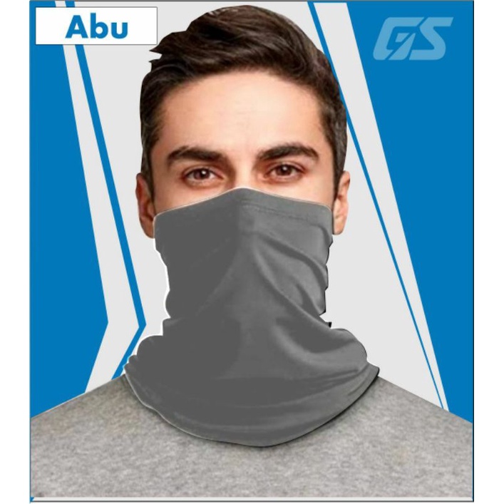 Jual Buff masker pelindung wajah anti UV polos berbagai varian warna ...