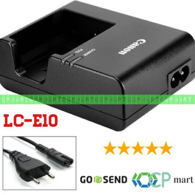 Jual Charger Canon LC-E10 LC-E10E LCE10 Baterai Canon LP-E10 LPE10 ...
