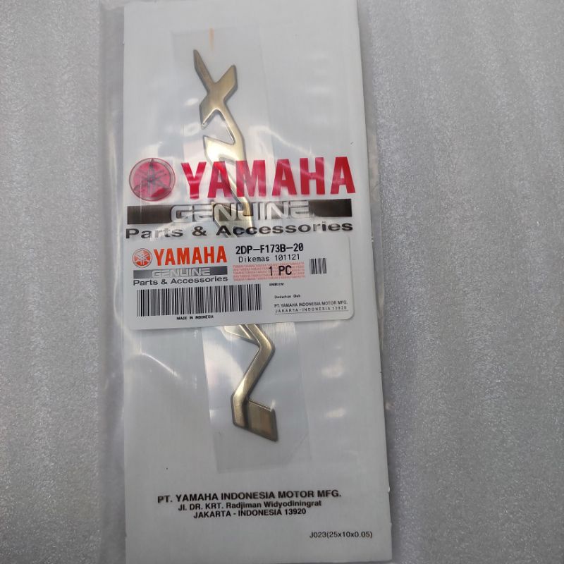 Jual Emblem stiker yamaha Nmax n max original gold 2dp f173b 20 silfer ...