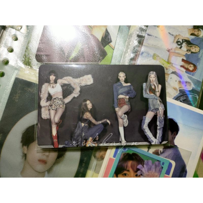 Jual pc photocard blackpink pob how you like that ktown hylt | Shopee Indonesia
