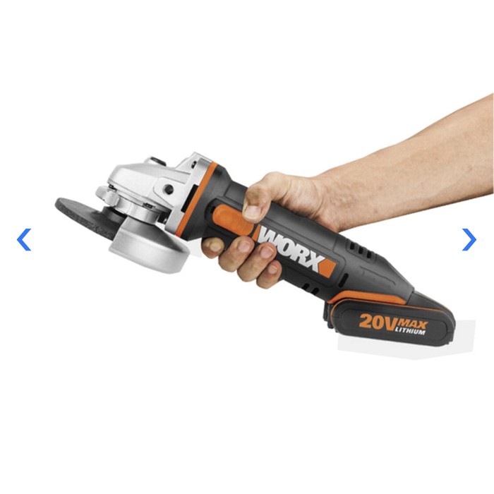 Jual Worx Mesin Gerinda Tangan 10cm 20v Wx802 / CORDLESS ANGLE GRINDER | Shopee Indonesia