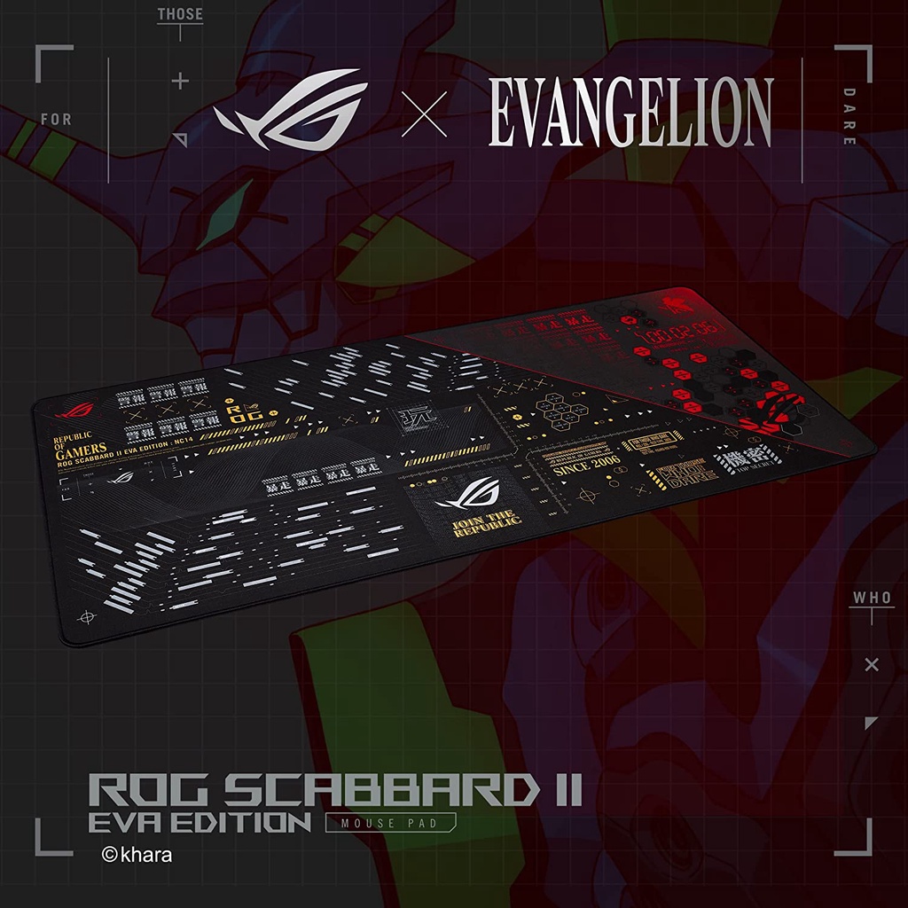 Jual ASUS ROG SCABBARD II EVA EDITION EXTENDED GAMING MOUSE PAD ...