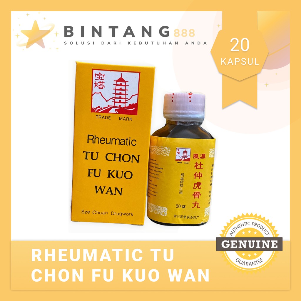 Jual Rheumatic Tu Chon Fu Kou Wan | Shopee Indonesia