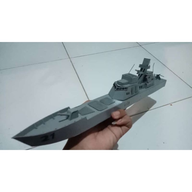 Jual miniatur kapal modern warship USS CGX-21 | Shopee Indonesia