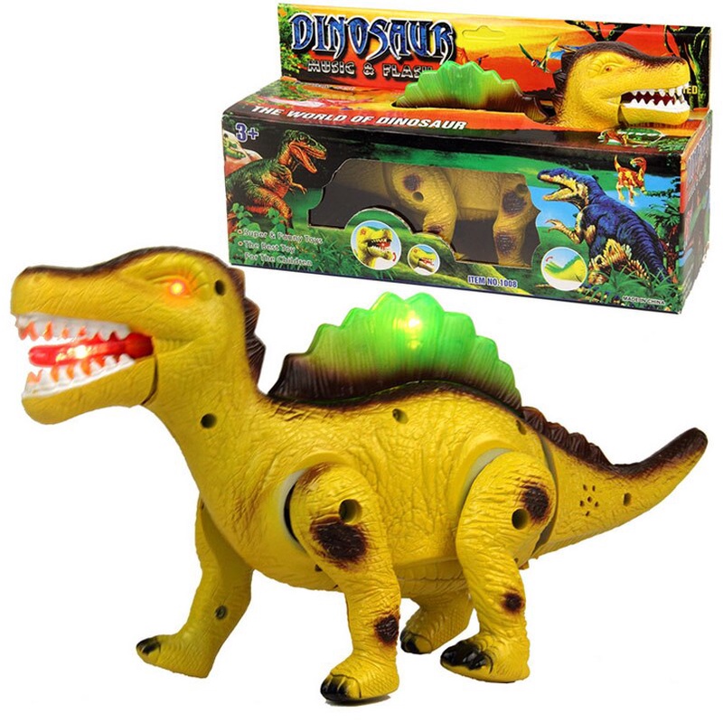 Jual Mainan Dinosaurus Baterai Ada Suara dan Bisa Berjalan | Shopee ...