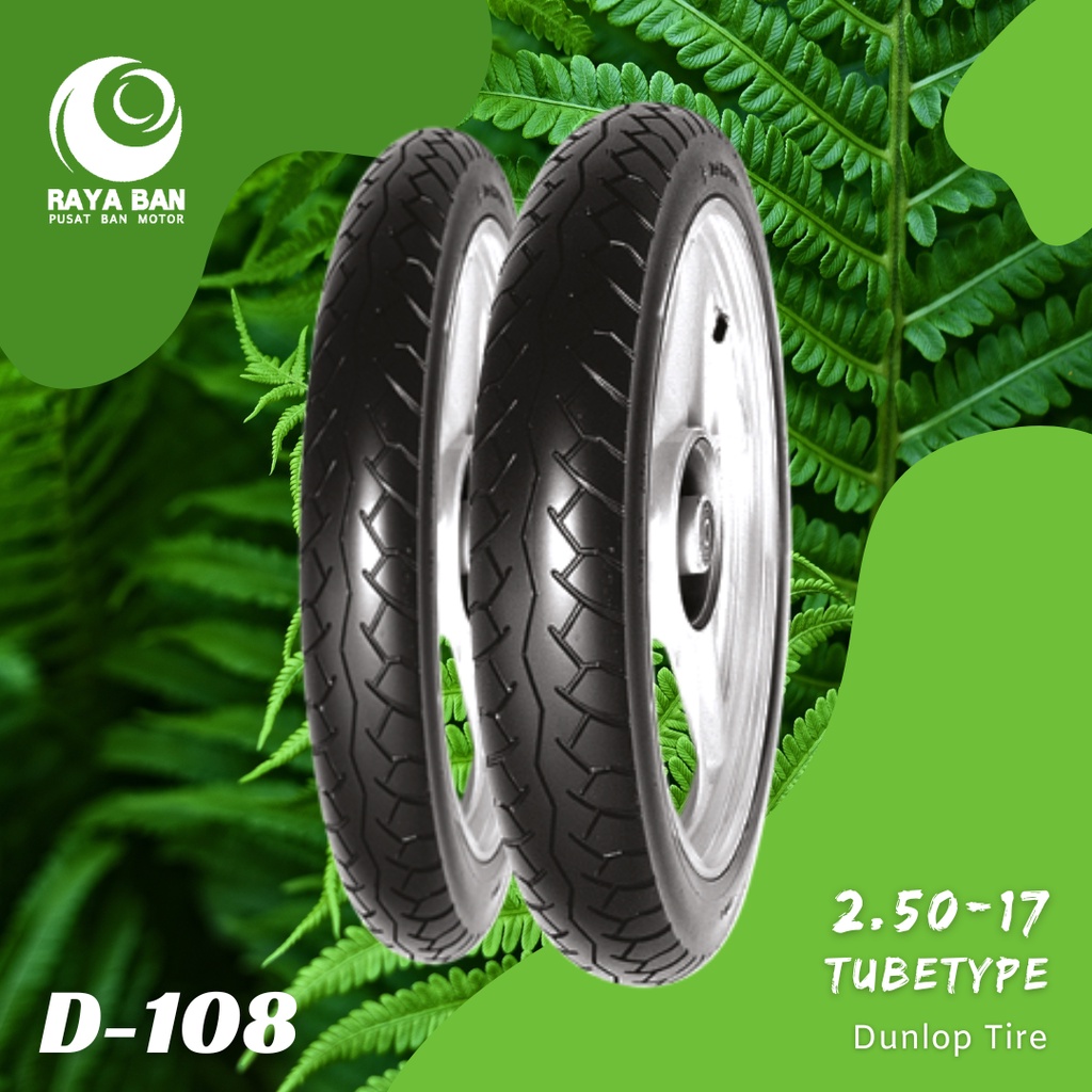 Jual Ban Motor Dunlop D108 250-17 TT | Shopee Indonesia