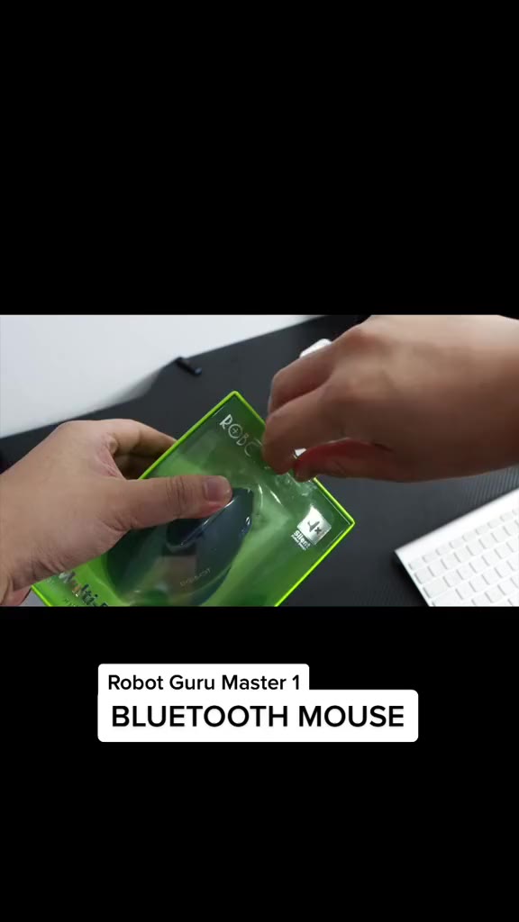 Jual ROBOT Dual Mouse Wireless Bluetooth Silent Click Guru Master 1 ...