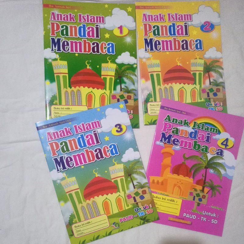Jual BUKU PAUD/TK ANAK ISLAM PANDAI MEMBACA UKURAN BESAR A4 | Shopee ...