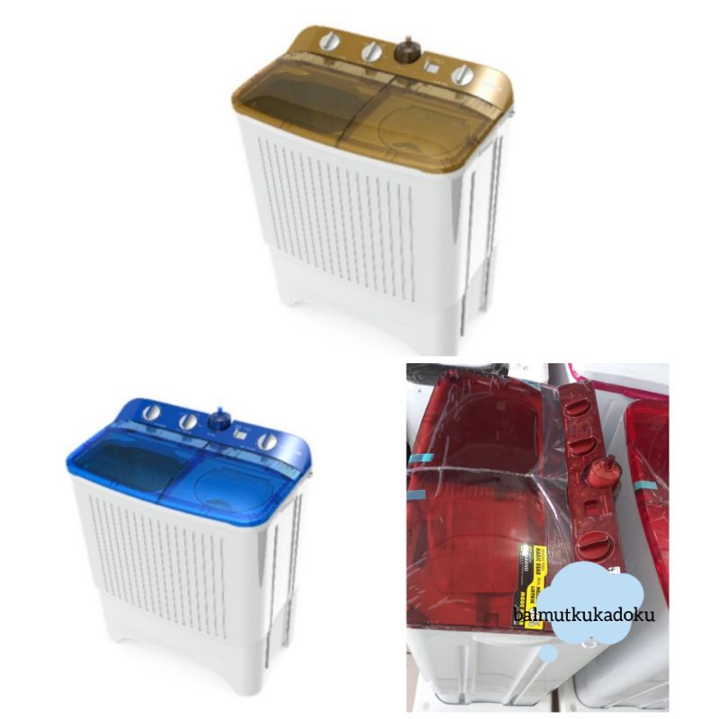 Jual MESIN CUCI 2 TABUNG 8 KG POLYTRON PWM 8072 PWM-8072 | Shopee Indonesia