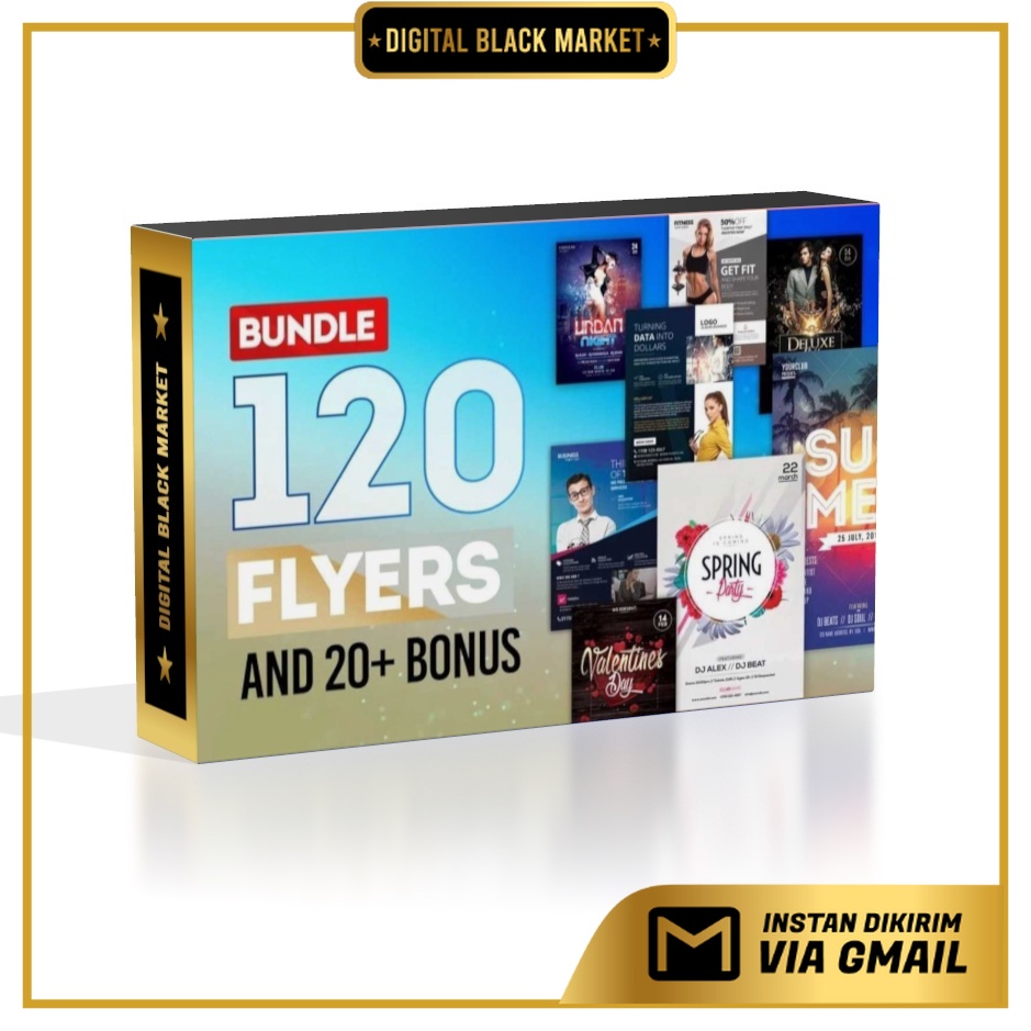 Jual ID2109141 - 100+ Flyers Tempates | Shopee Indonesia