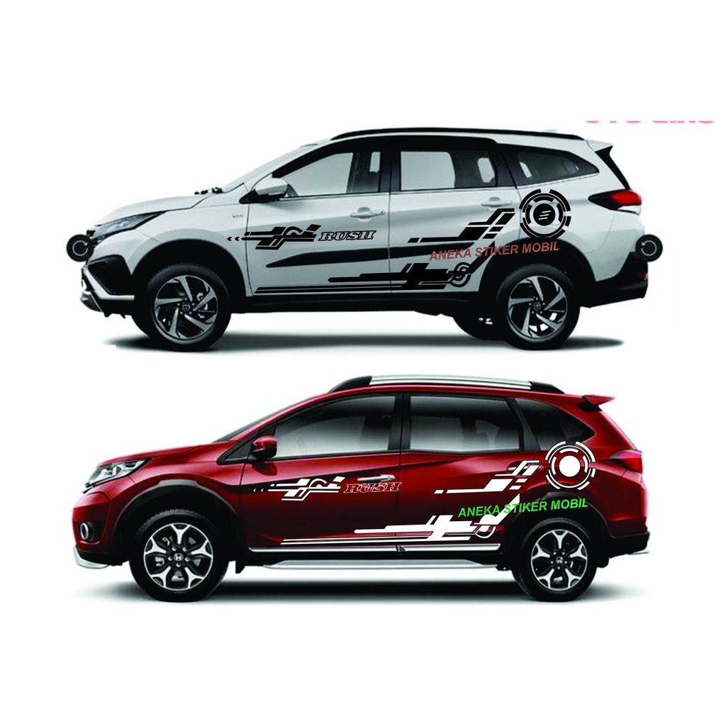 Jual PROMO stiker toyota rush terbaru stiker model robot mobil Rush ...