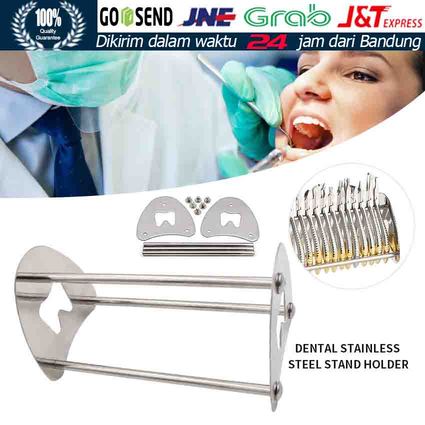 Jual Dental Tool Stainless Steel Stand Holder Rack For Orthodontic ...