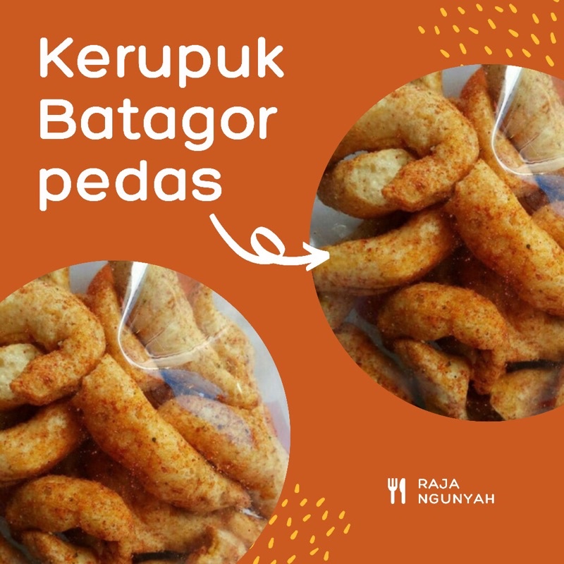 Jual KERUPUK BATAGOR/ jajanan /cemilan/makanan ringan | Shopee Indonesia
