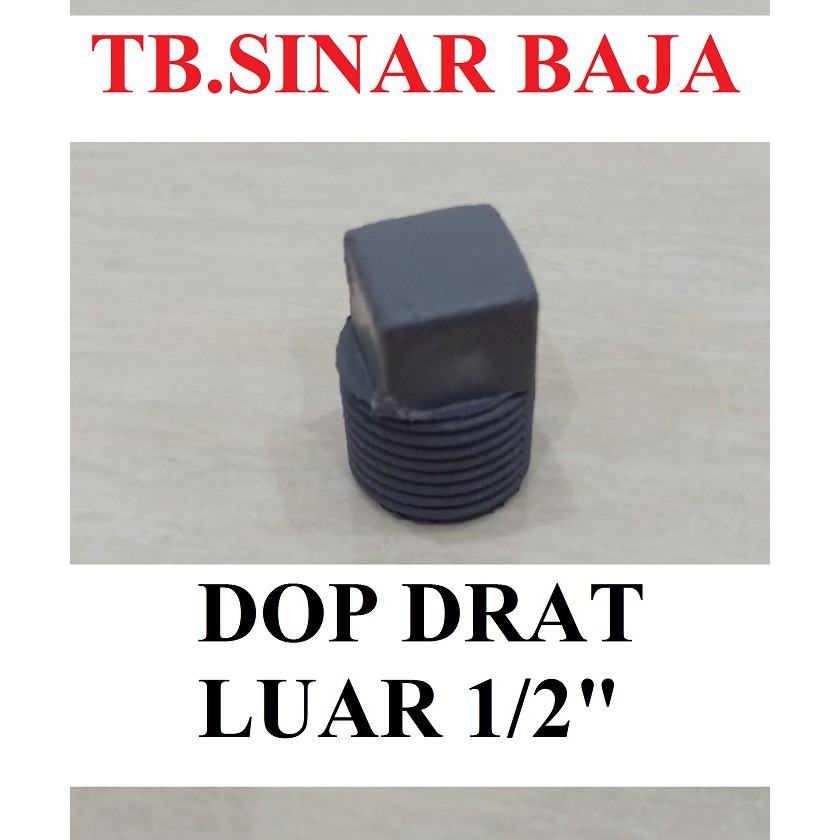 Jual Dop Drat Luar 1/2" AW PVC / Plug / Tutup / Sumbat | Shopee Indonesia