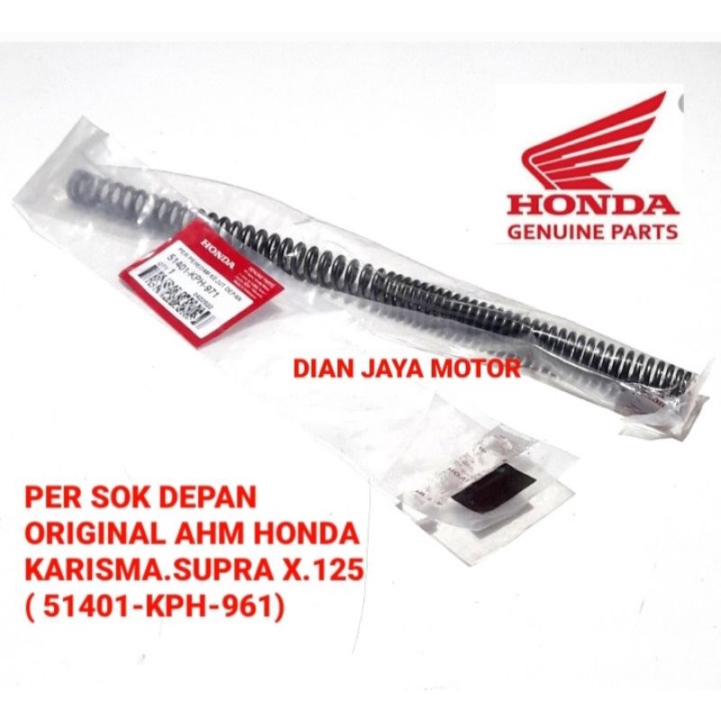 Jual PER SOK DEPAN 51401-KPH-971 HONDA KARISMA SUPRA X125 ORIGINAL AHM ...