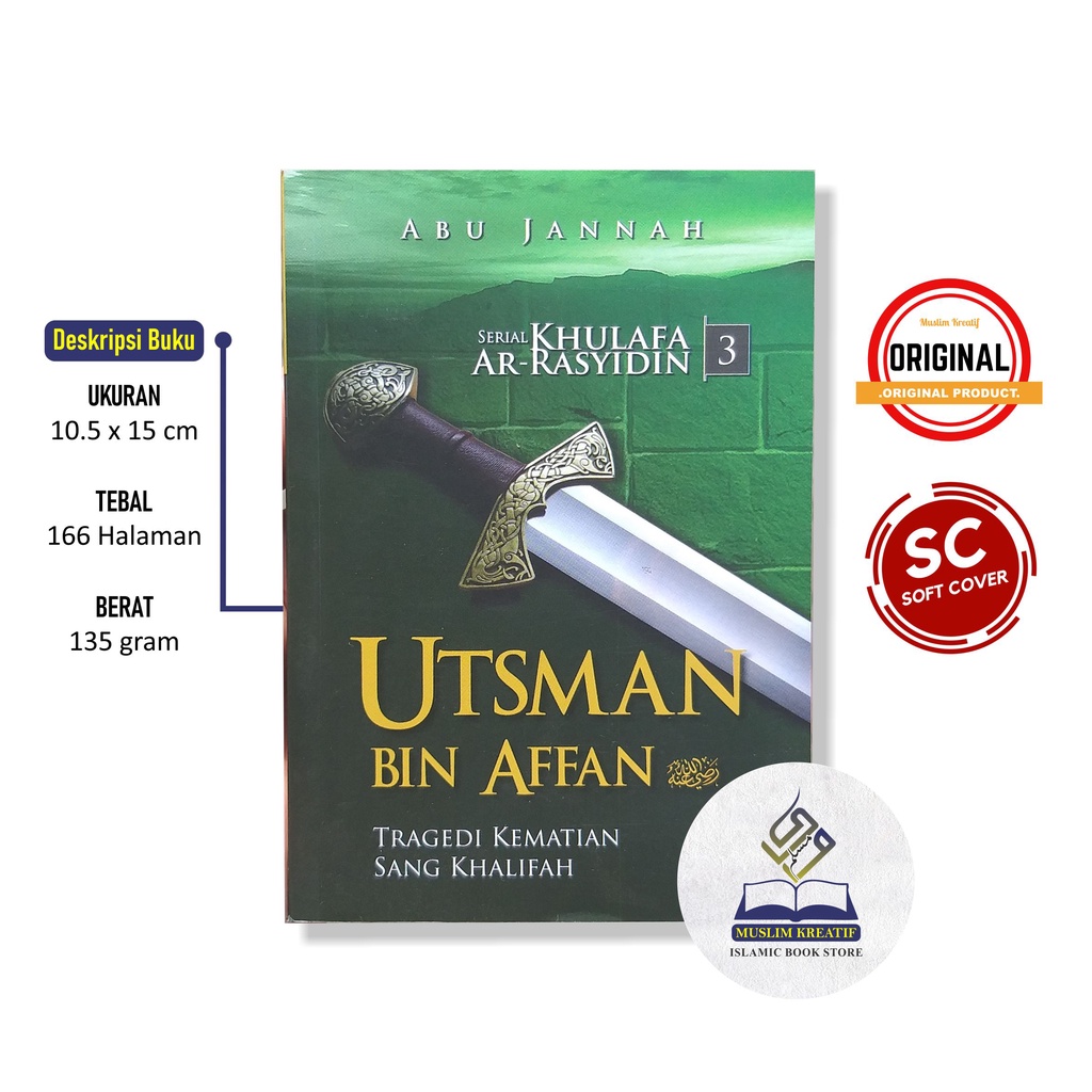Jual Serial Khulafa Ar-Rasyidin Jilid 3 - Utsman bin Affan - Pustaka Al ...