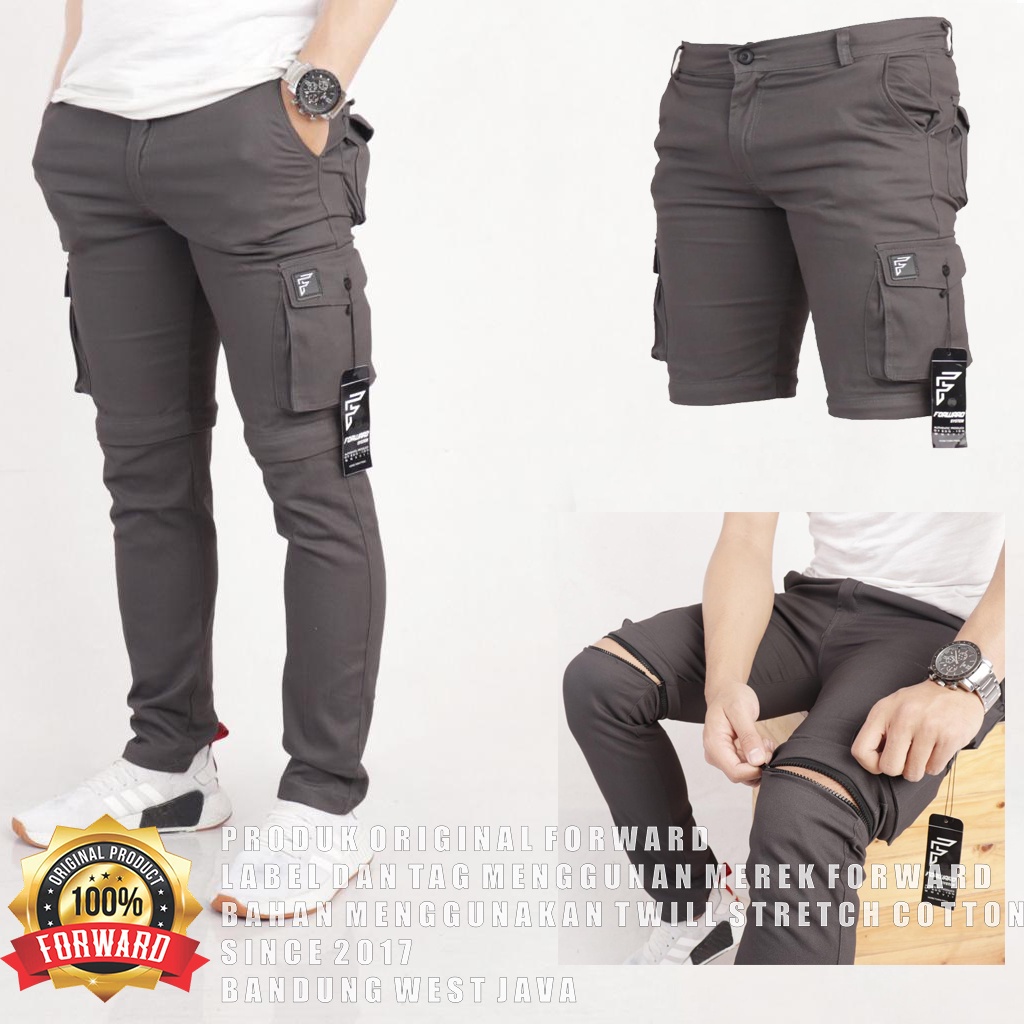 Jual Celana Cargo Panjang Pendek Alpin Forward System | Shopee Indonesia