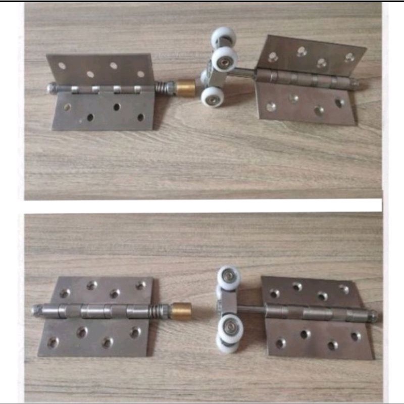 Jual ENGSEL RODA PINTU LIPAT BENGKOK ATAS BAWAH ENGSEL KUPU-KUPU 1 SET ...