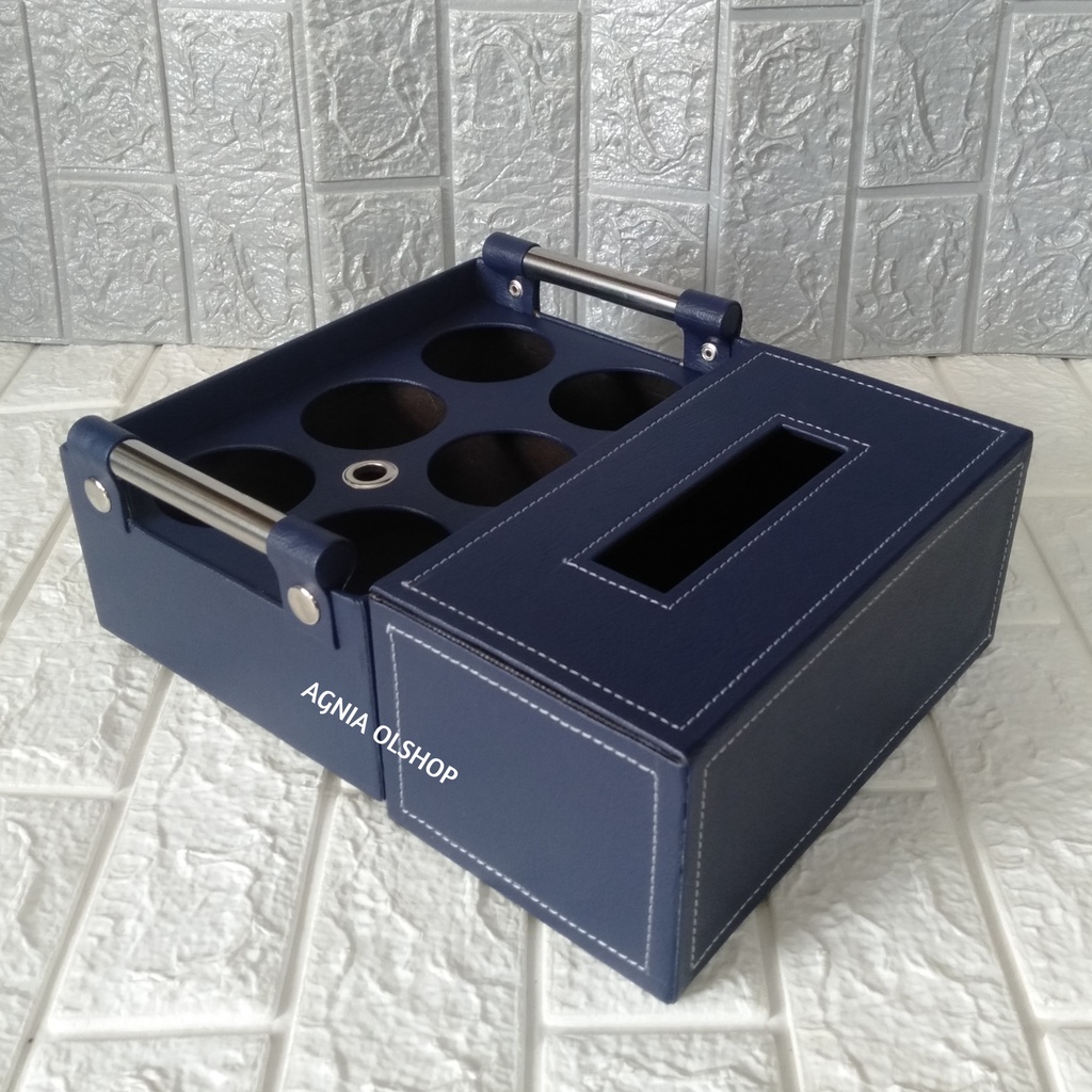 Jual Tempat Aqua Gelas Isi 6 Cup + Kotak Tissue Keranjang Air Mineral ...