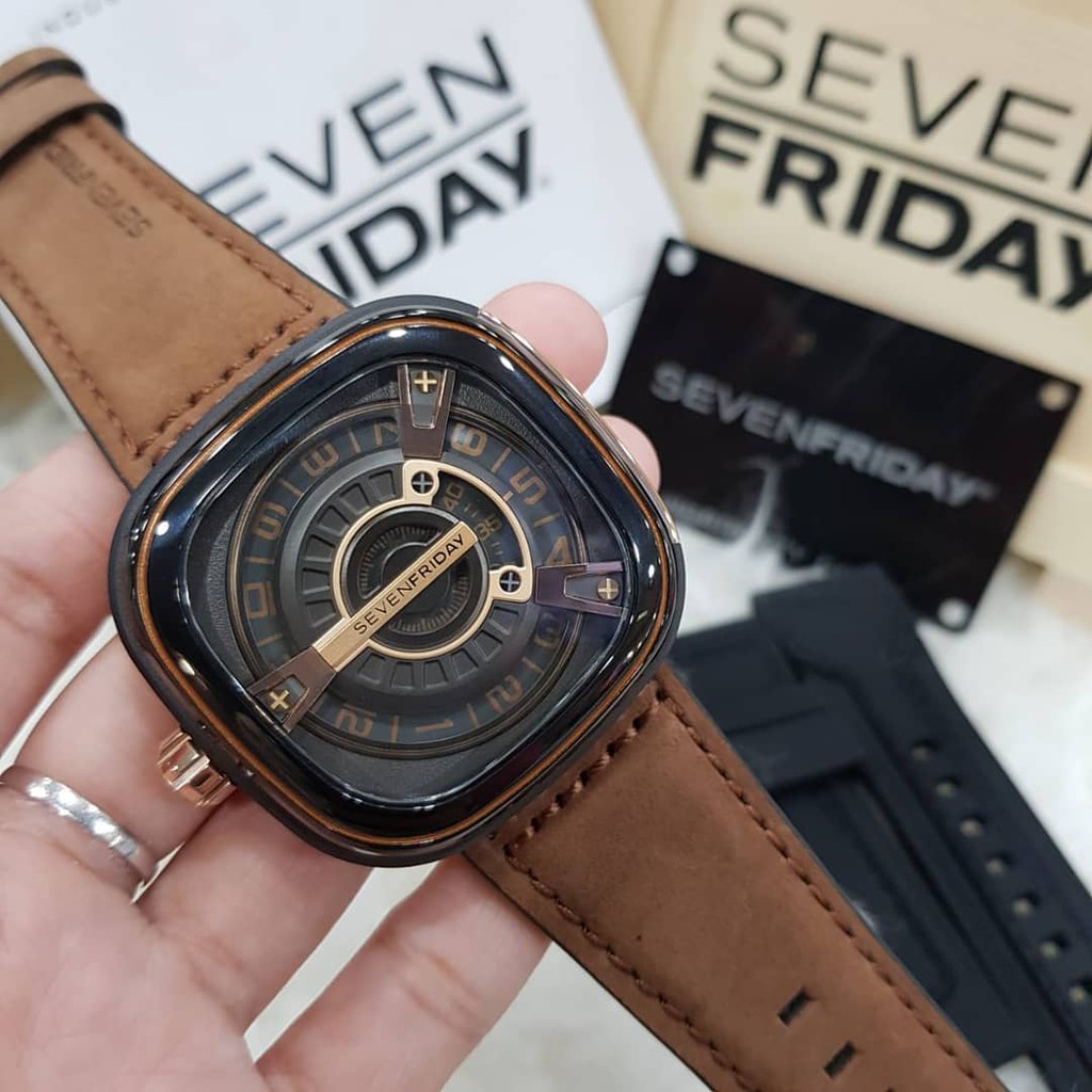 Jual SEVENFRIDAY M2/02 -Series Automatic Leather Strap Set | Shopee ...