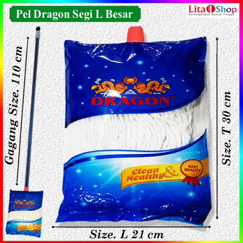 Jual Pel Dragon Segi L Besar Alat Pel Dragon Large | Shopee Indonesia
