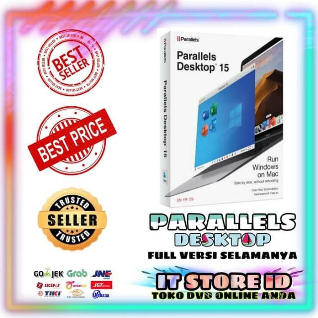 Jual Parallels Desktop 15 DVD + Win 10 DVD Full Selamanya | Shopee Indonesia