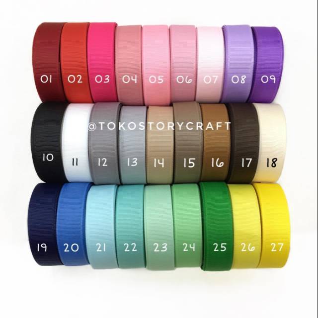 Jual PITA GG (GROSGRAIN) IMPORT | Shopee Indonesia