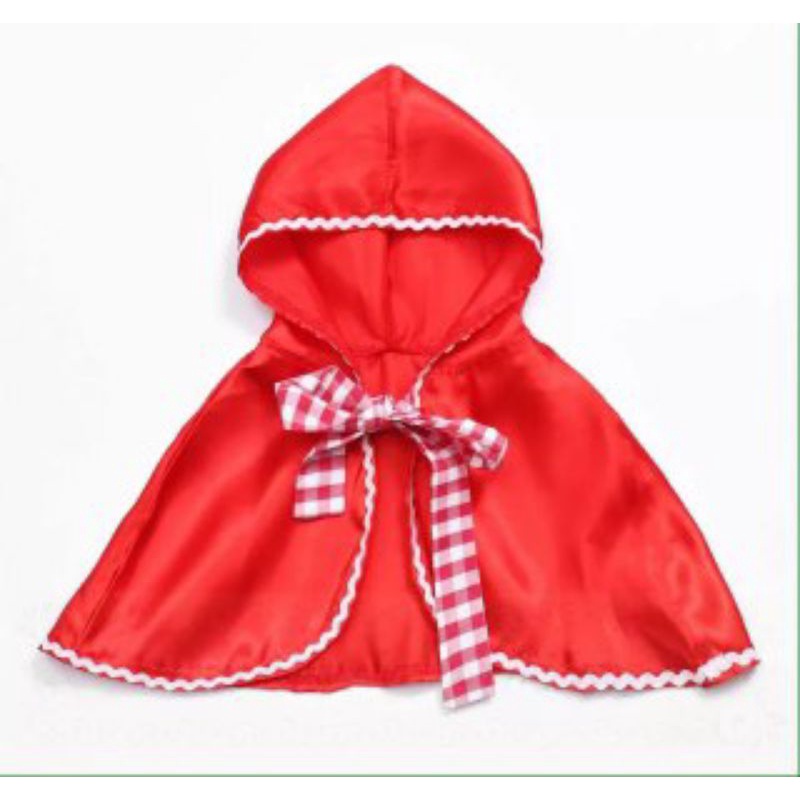 Jual Jubah Merah Anak dan Dewasa Cape Red Riding Hood | Shopee Indonesia