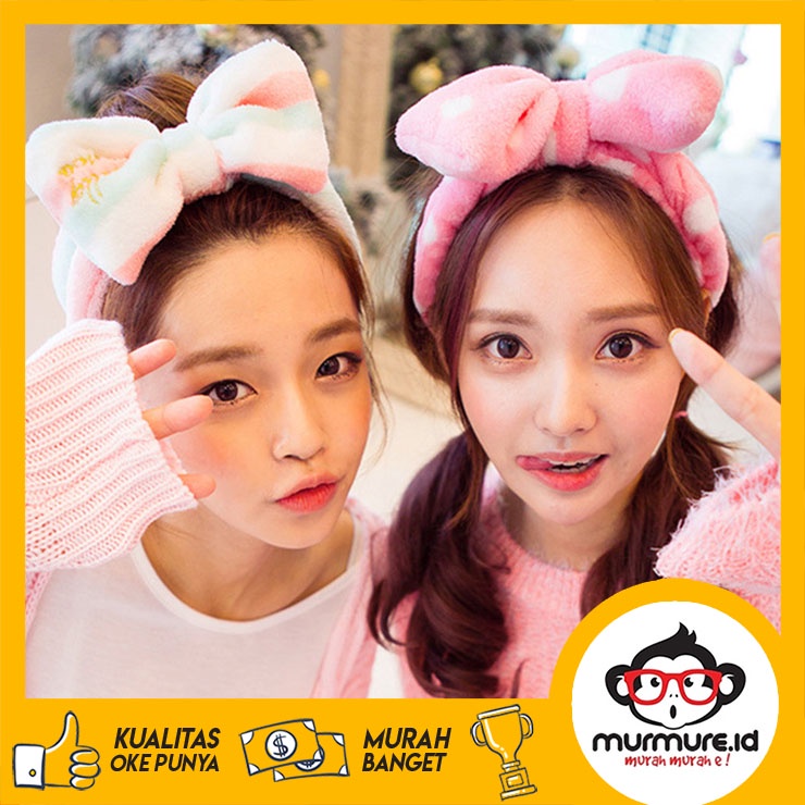 Jual MURMURE.ID | BANDANA BULU BANDO ALA KOREA EMPUK LUCU BANDO CUCI ...