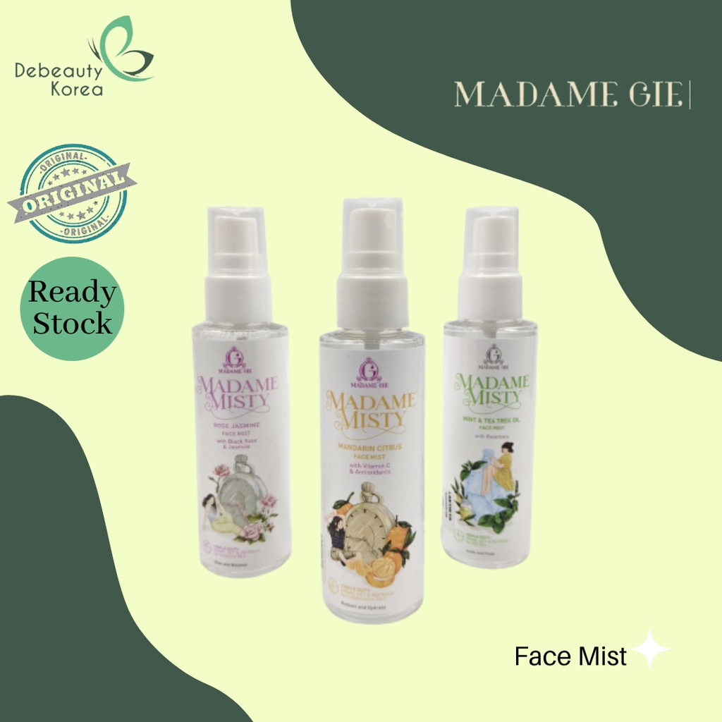 Jual Madame Gie Madame Misty - MakeUp Face Mist Setting Spray | Shopee ...