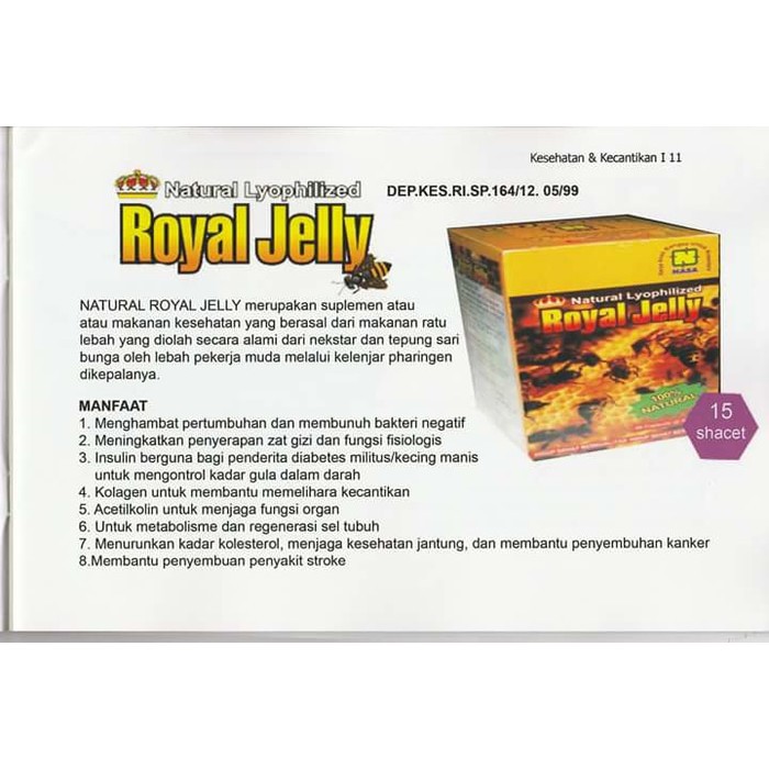 Jual ROYAL JELLY NASA | Shopee Indonesia