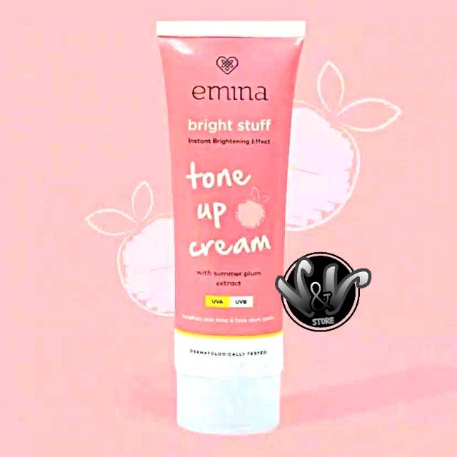 Jual EMINA BRIGHT STUFF TONE UP CREAM 20ML / EMINA/ TONE UP CREAM/ TONE ...