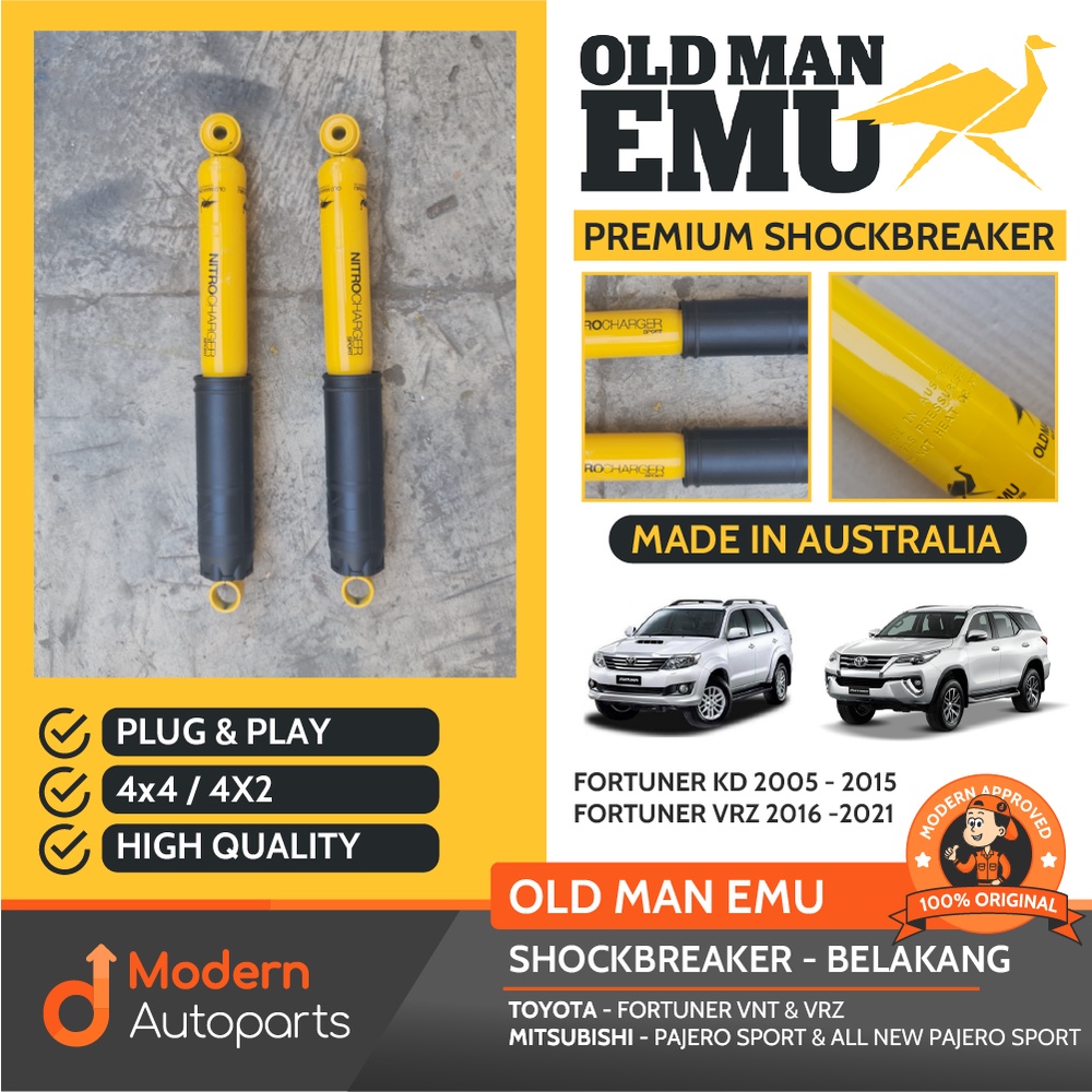 Jual Shockbreaker OME Old Man Emu "NITROPLUS" Fortuner KD & Fortuner ...