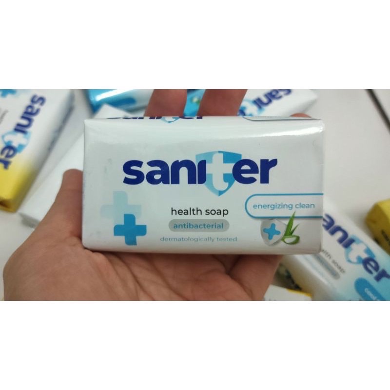 Jual Saniter Health Soap Antibacterial 105gr Bar Soap Sabun Batang ...