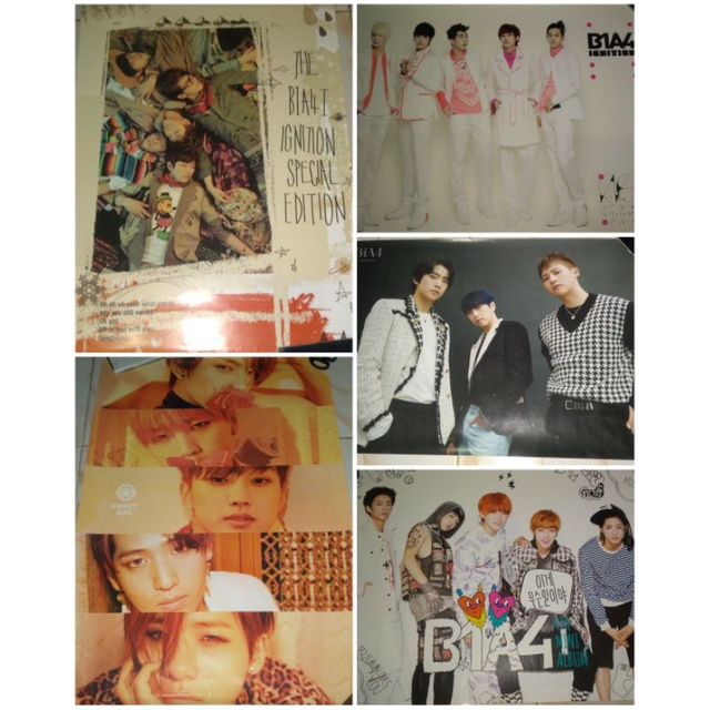 Jual Poster Official B1A4 | Shopee Indonesia