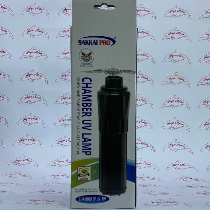 Jual Lampu UV Celup SAKKAI PRO Chamber SP UV 7 Watt Sterilisasi Lumut Alga | Shopee Indonesia