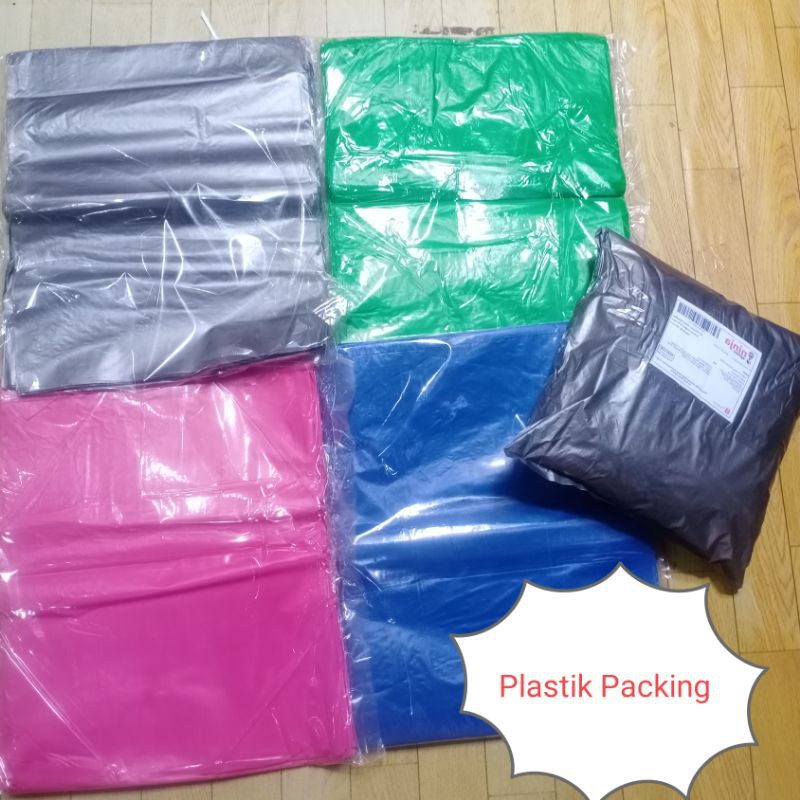 Jual Plastik packing 30x40 isi 100 pcs plastik hd 30 x 40 bungkus paket ...