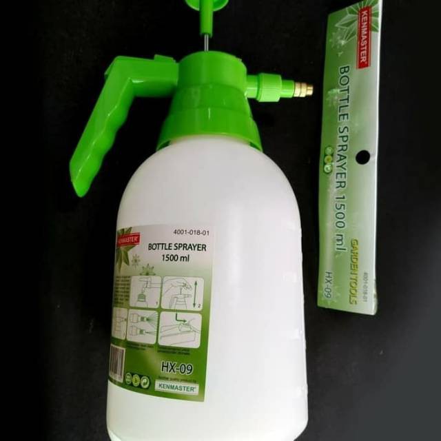 Jual botol semprotan air 1500 ml kenmaster-bottle sprayer 1500ml ...