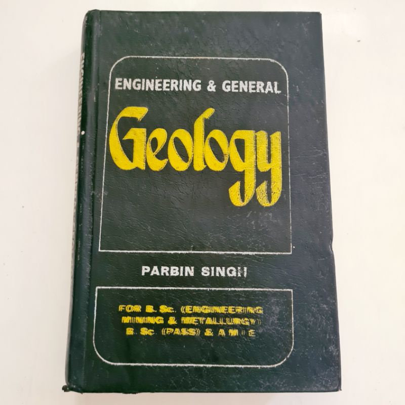 Jual Buku original ENGINEERING & GENERAL GEOLOGY (Parbin Singh) | Shopee Indonesia