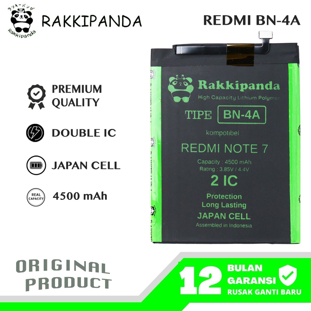 Jual RakkiPanda - BN4A Redmi Note 7 / Redmi Note 7 Pro Batre Batrai ...