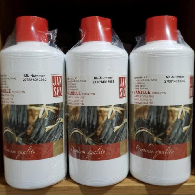 Jual Vanilla extract jansen Halal 1kg / vanilla ekstrak vanili 1 kg | Shopee Indonesia